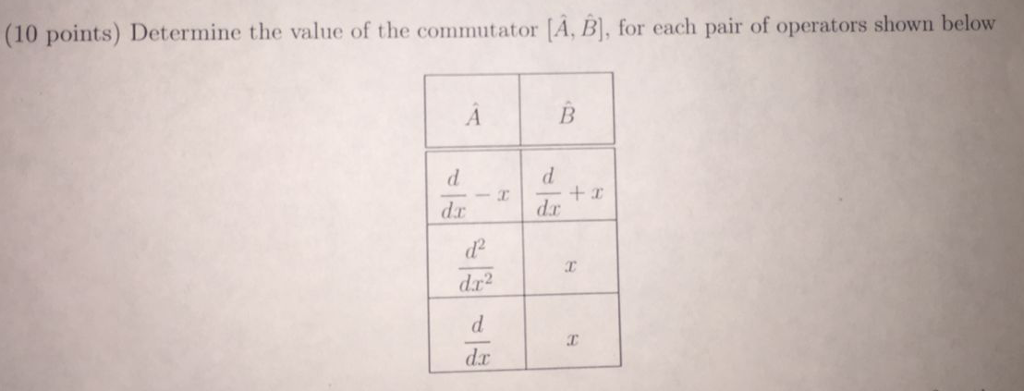 Solved Physical chemistry Determine the value of the | Chegg.com