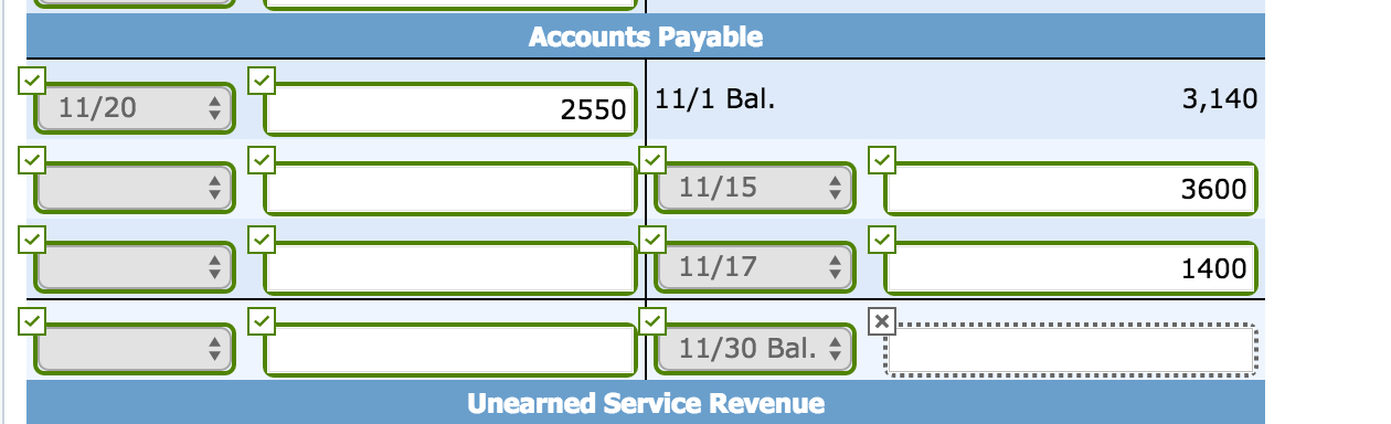 Solved On November 1, 2017, the following were the account | Chegg.com