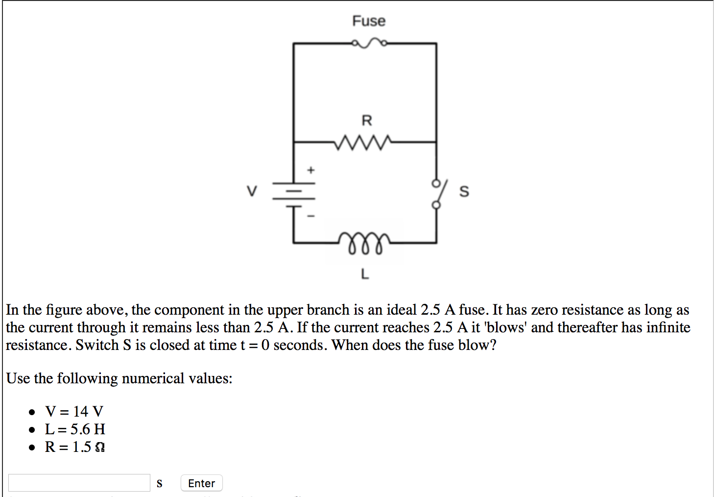 Solved In the figure above, the component in the upper | Chegg.com