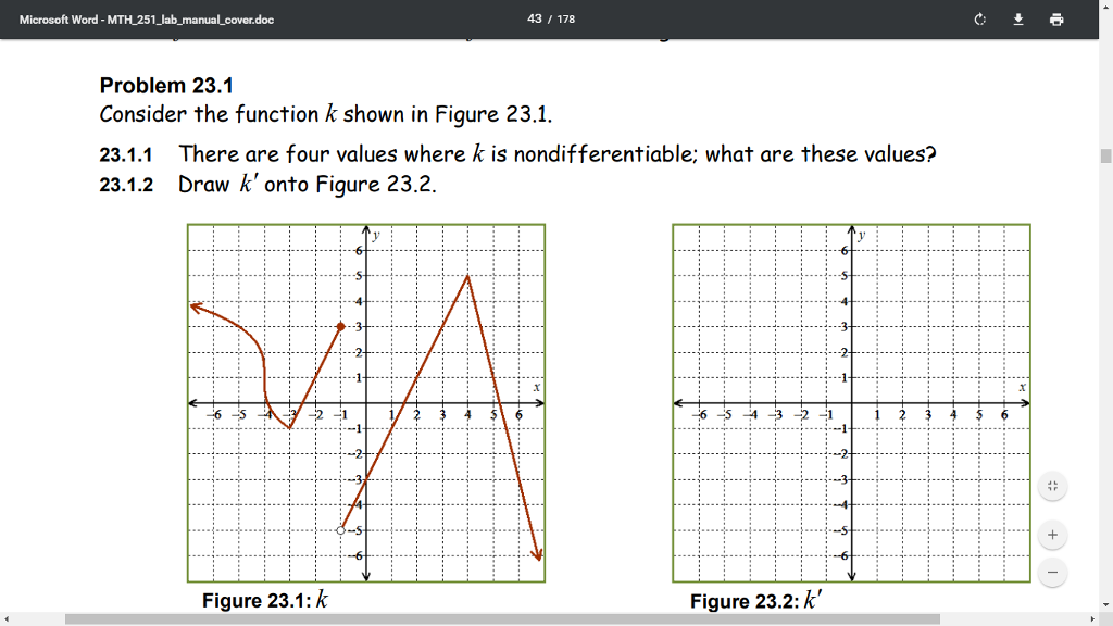 Solved Microsoft Word - MTH 251_lab_manual_cover.doc 43 178 | Chegg.com