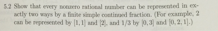 Solved Show that every nonzero rational number can be | Chegg.com