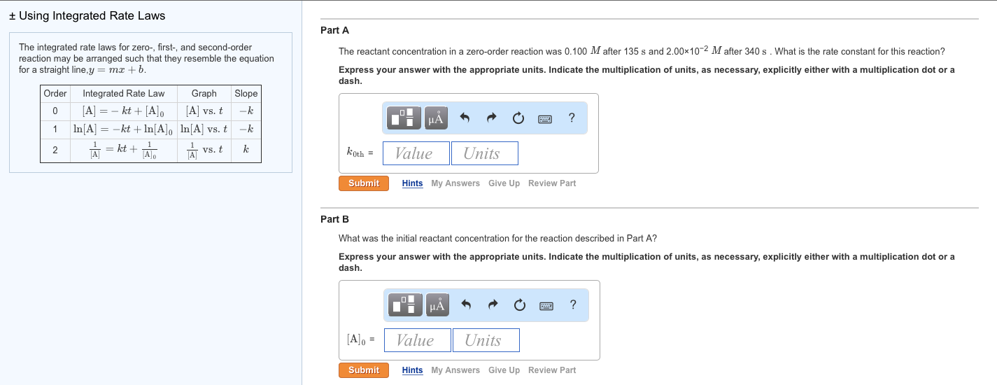 Solved Part A Cyclopropane rearranges to form propene in the | Chegg.com