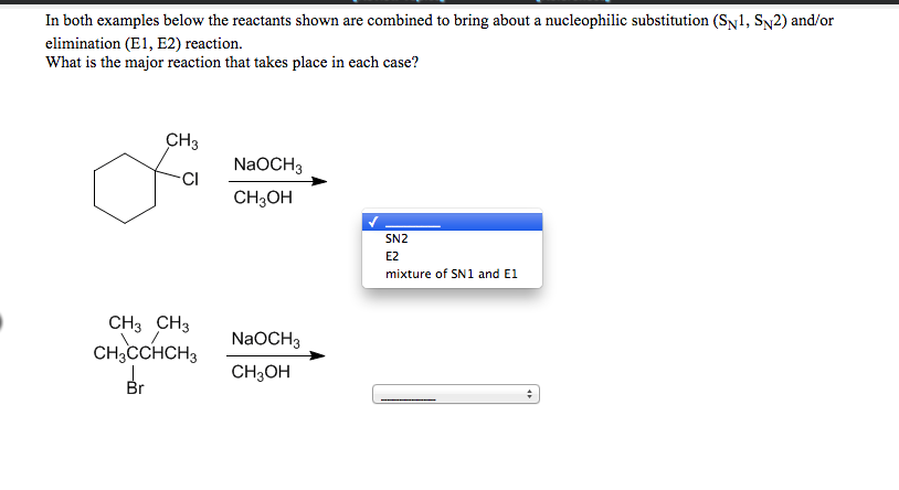Solved In both examples below the reactants shown are | Chegg.com
