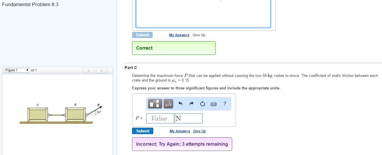 Solved Determine The Maximum Force P That Can Be Applied