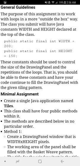 Solved Homework Assignment: Tiling In the assignment this | Chegg.com