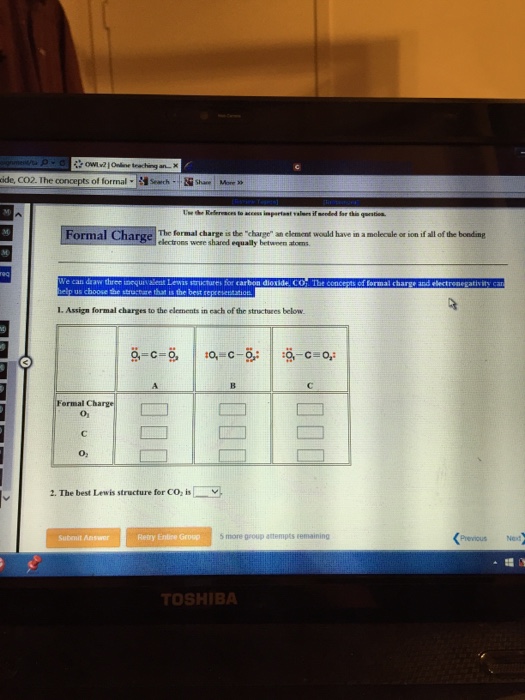Solved formal charges lewis structures please explain and | Chegg.com