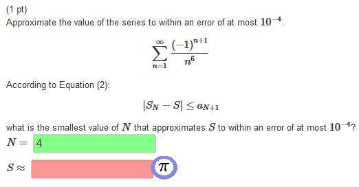 Solved Approximate the value of the series to within an | Chegg.com
