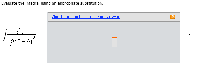 Solved Evaluate the integral using an appropriate | Chegg.com