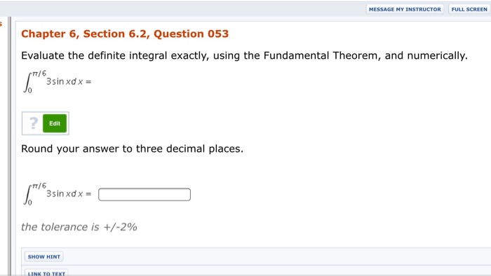 Solved Evaluate the definite integral exactly, using the | Chegg.com Solved Evaluate the definite integral exactly, using the | Chegg.com
