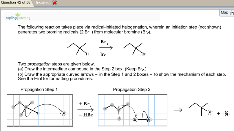 Solved The following reaction takes place via | Chegg.com