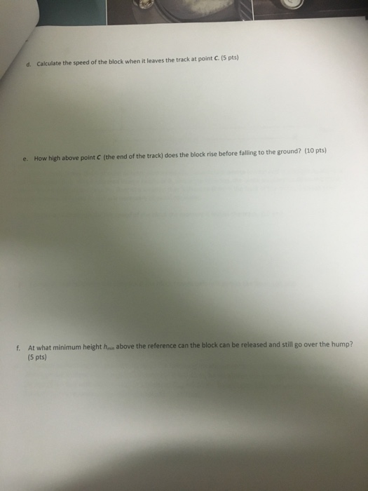 Solved AP Physics Test Unit 3 Part 1 Energy and Work show | Chegg.com