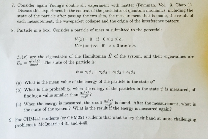 Solved Consider again Young's double slit experiment with | Chegg.com