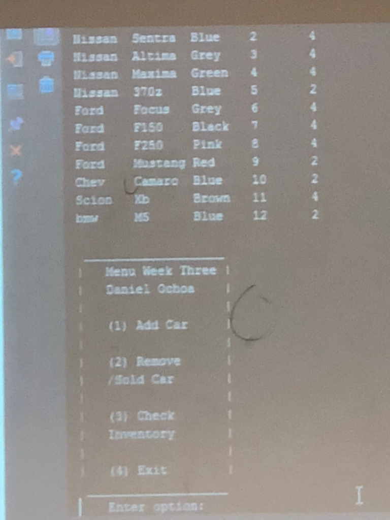 Solved This is a Java. Make an array of 10 cars that has the | Chegg.com