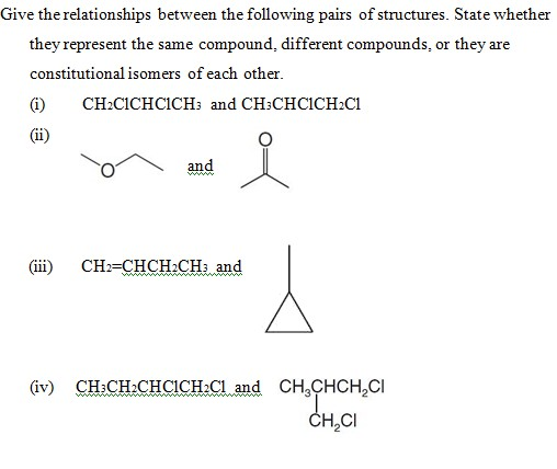 Solved Give the relationships between the following pairs | Chegg.com