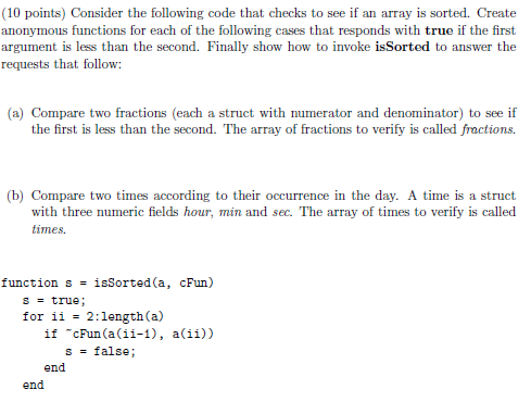 Solved Consider the following code that checks to see if an | Chegg.com
