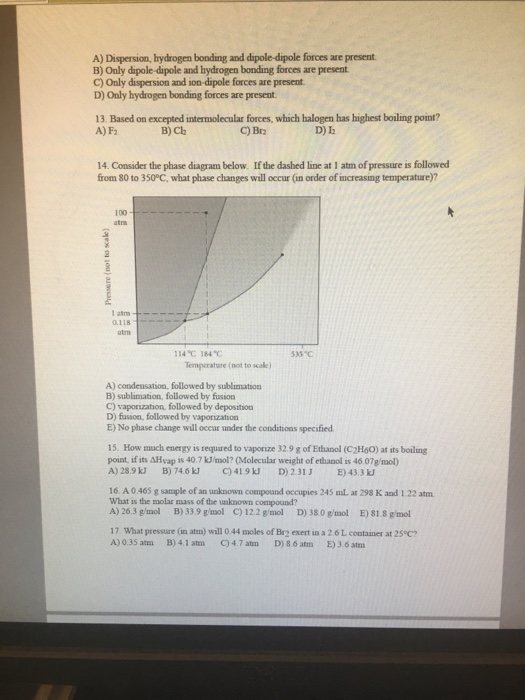 Solved Chem 142 Practice Problems for Final How to do well | Chegg.com