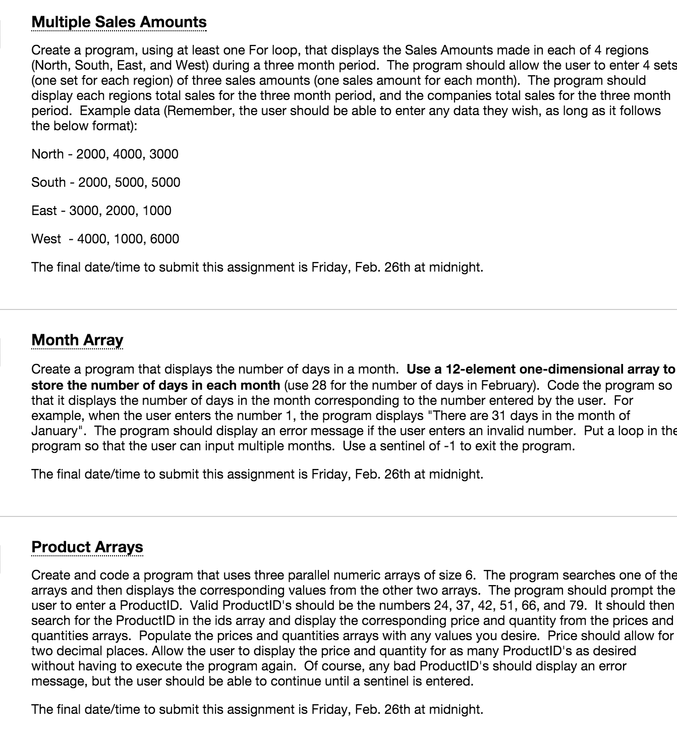 Solved Create a program, using at least one For loop, that | Chegg.com