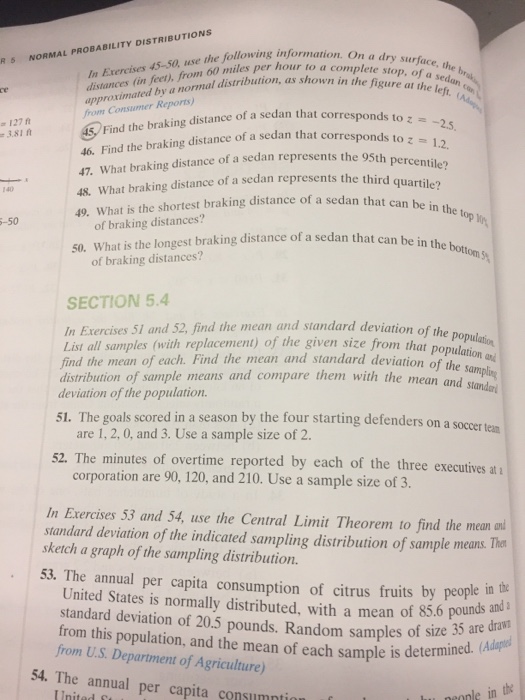 Solved REVIEW EXERCISEs 287 In Exercises 21-26, find the | Chegg.com