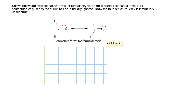 Formaldehyde Lewis Structure Resonance