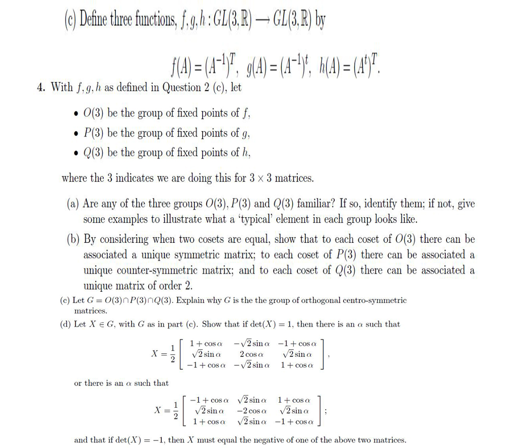 [Group Theory] Question about automorphisms, | Chegg.com