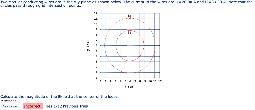 Solved Two circular conducting wires are in the x-y plane as | Chegg.com