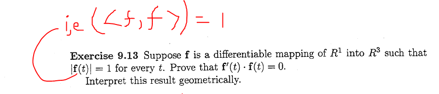 Solved Suppose f is a differentiable mapping of R^1 into R^3 | Chegg.com