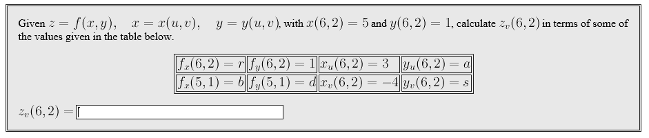 Solved Given , with and , calculate | Chegg.com