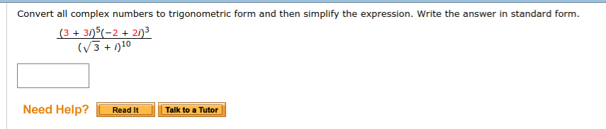 Solved Convert all complex numbers to trigonometric form and | Chegg.com