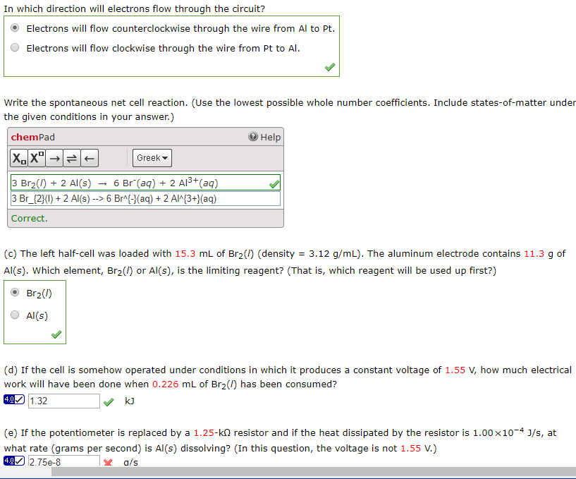 A Write The Line Notation For The Following Cell
