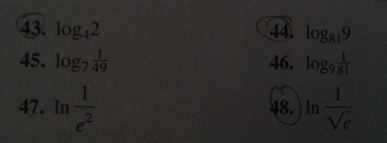 Solved DO QUESTIONS 43, 44 AND 48 ONLY SHOW ALL WORKING OUT | Chegg.com