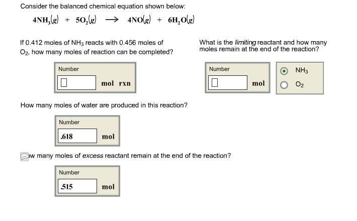 Solved Consider the balanced chemical equation shown below: | Chegg.com