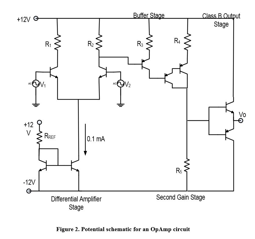 1.Design the circuit of Figure 2 with the | Chegg.com