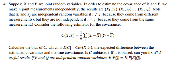 Suppose X and Y are joint random variables. In order | Chegg.com