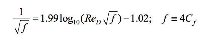 Solved 4. The wall friction factor in a pipe is defined as 4 | Chegg.com