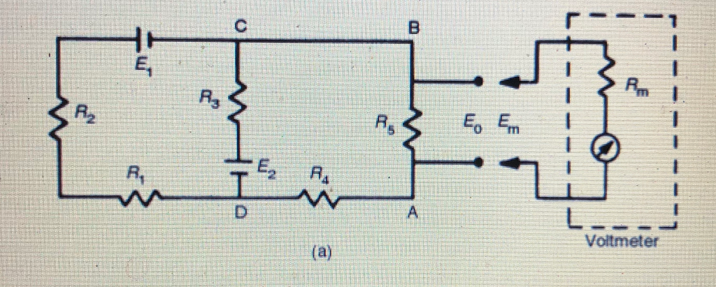 Solved E, Voltmeter | Chegg.com