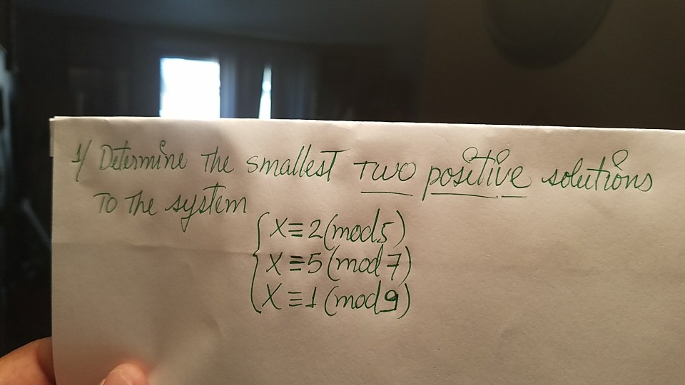 Solved Determine the smallest two positive solutions to the | Chegg.com