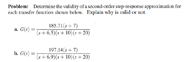 Solved Problem: Determine the validity of a second-order | Chegg.com