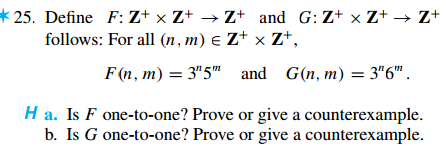 Solved Define F:Z^+ times Z^+ rightarrow Z^+ and G:Z^+ times | Chegg.com
