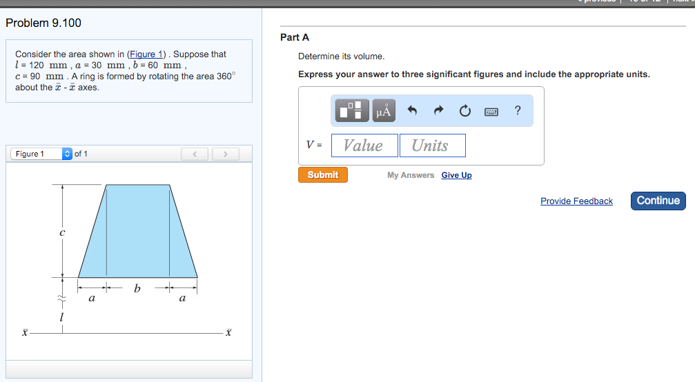 Solved Consider The Area Shown In Figure 1 Suppose That L