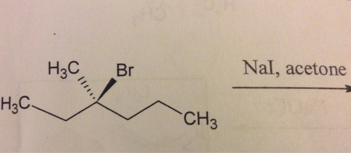 Solved NaI, acetone | Chegg.com