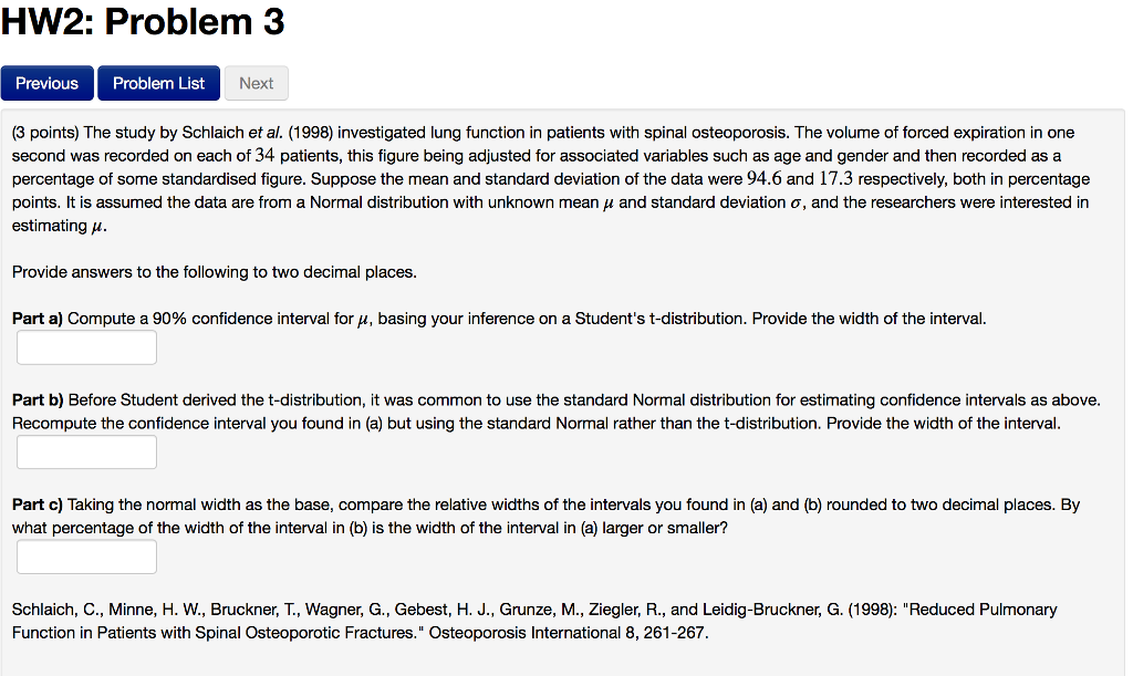 Solved HW2: Problem3 Previous Problem List Next (3 points) | Chegg.com