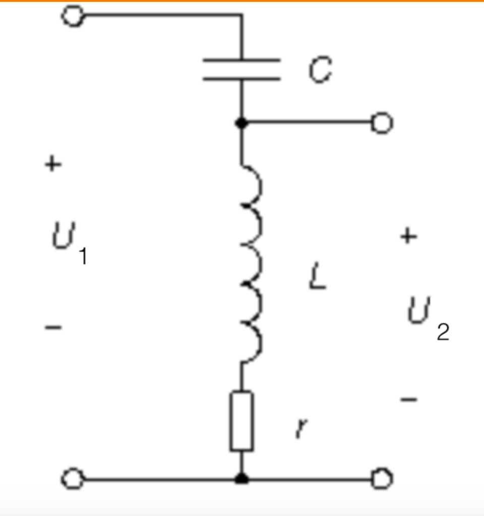 Solved Vad is the the phase angle between U1 (where it comes | Chegg.com