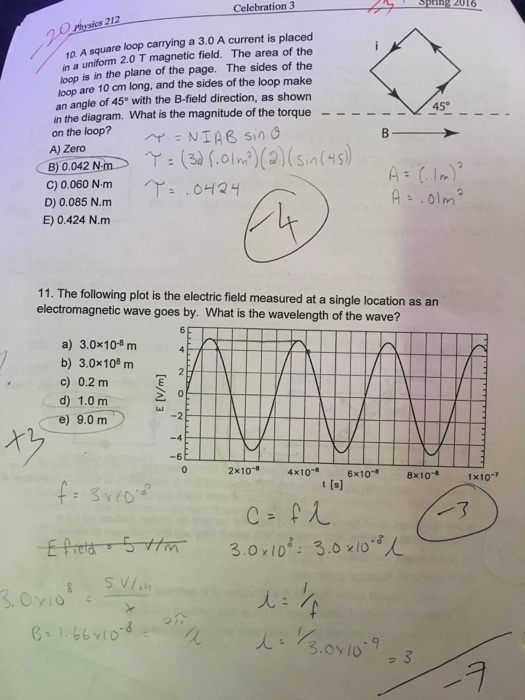 Solved The following plot is the electric field measured at | Chegg.com