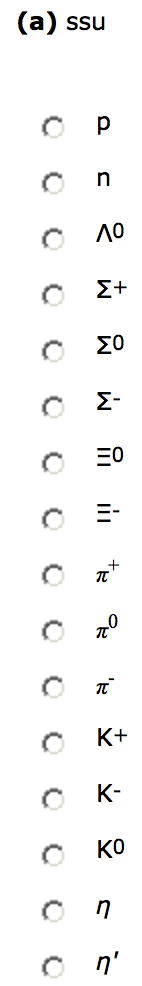 Solved Chapter 44, Problem 029 Which hadron in tables below | Chegg.com