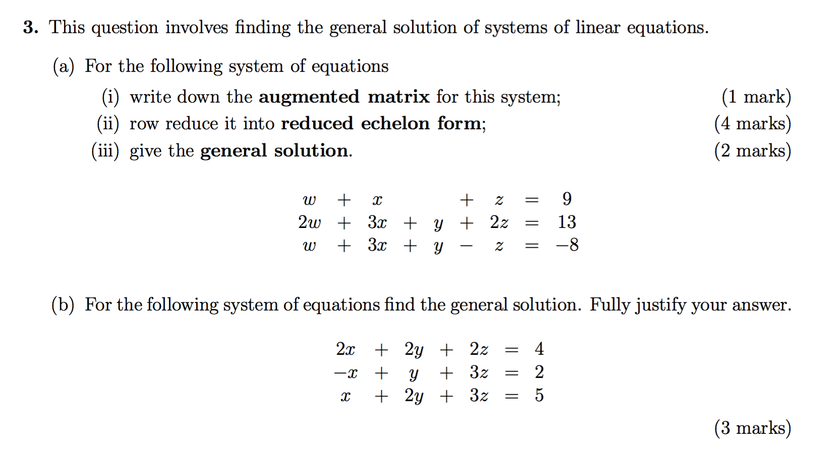 Solved 3. This question involves finding the general | Chegg.com