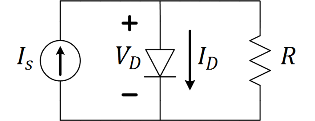 Solved Assume an ideal-offset model for the diode with | Chegg.com