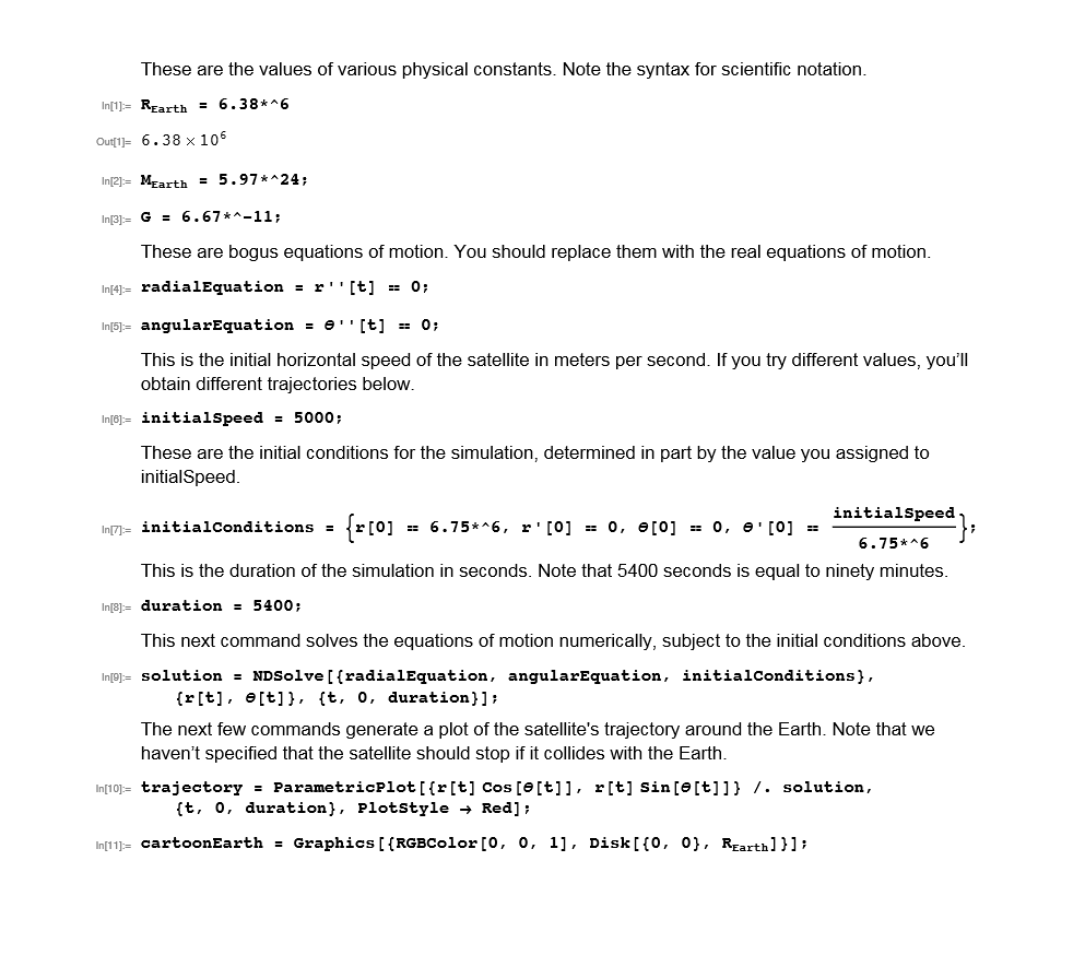 any input on how to code this in Mathematica? | Chegg.com