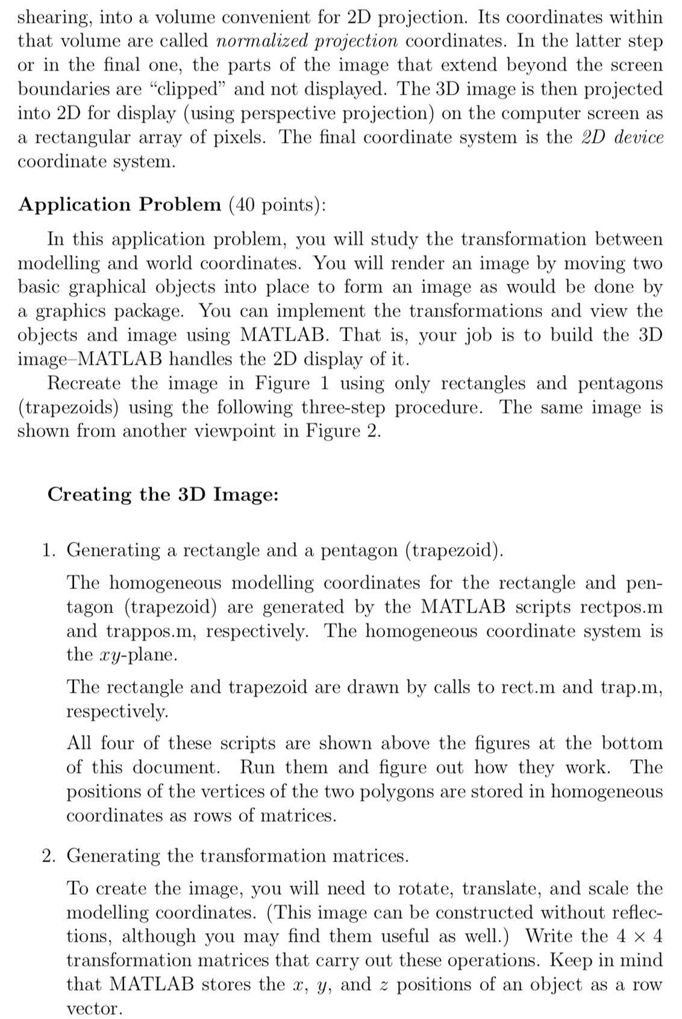 Linear Algebra/ Matlab Help! | Chegg.com