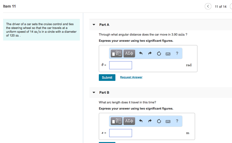 Solved Item 11 11 of 14 The driver of a car sets the cruise | Chegg.com Solved Item 11 11 of 14 The driver of a car sets the cruise | Chegg.com