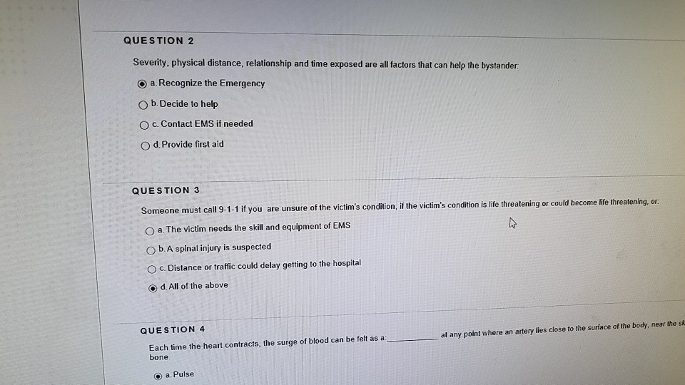 Solved Help QUESTION 1 In cases of psychiatric emergencies, | Chegg.com